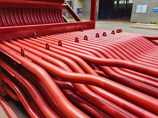 Panel de pared de membrana de la caldera de soldadura por arco de argón ...